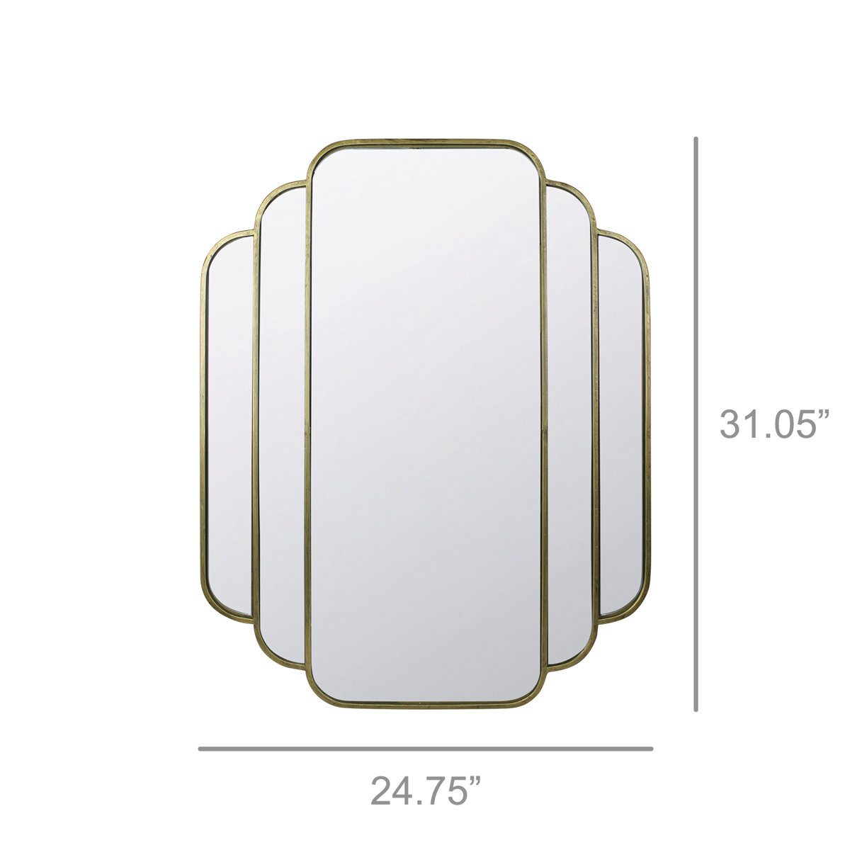 Joss & Main Dallon Rectangle Mirror - Wayfair Canada