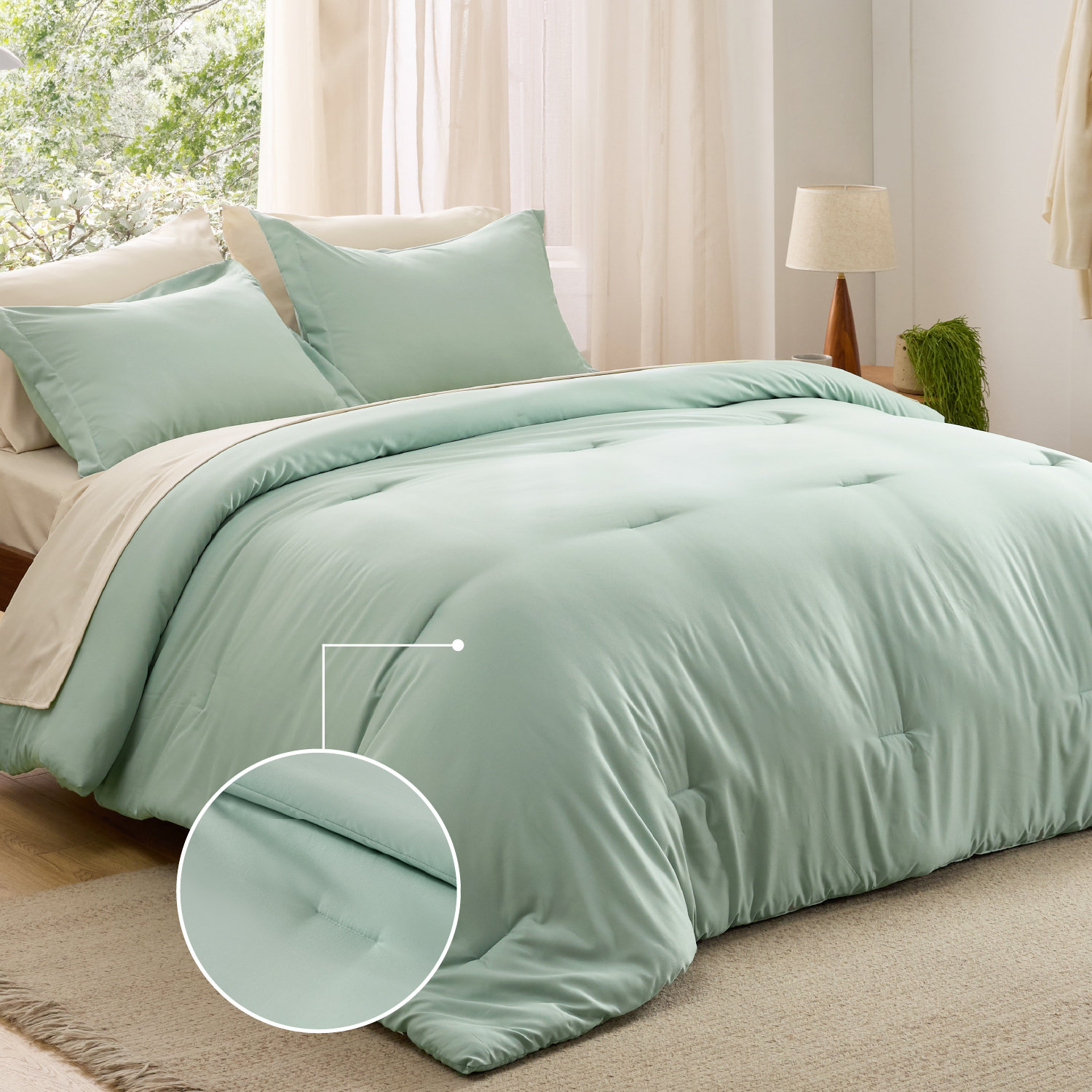 Cozy Comfort by Bedsure Cozy Comfort Comforter Set - Wayfair Canada