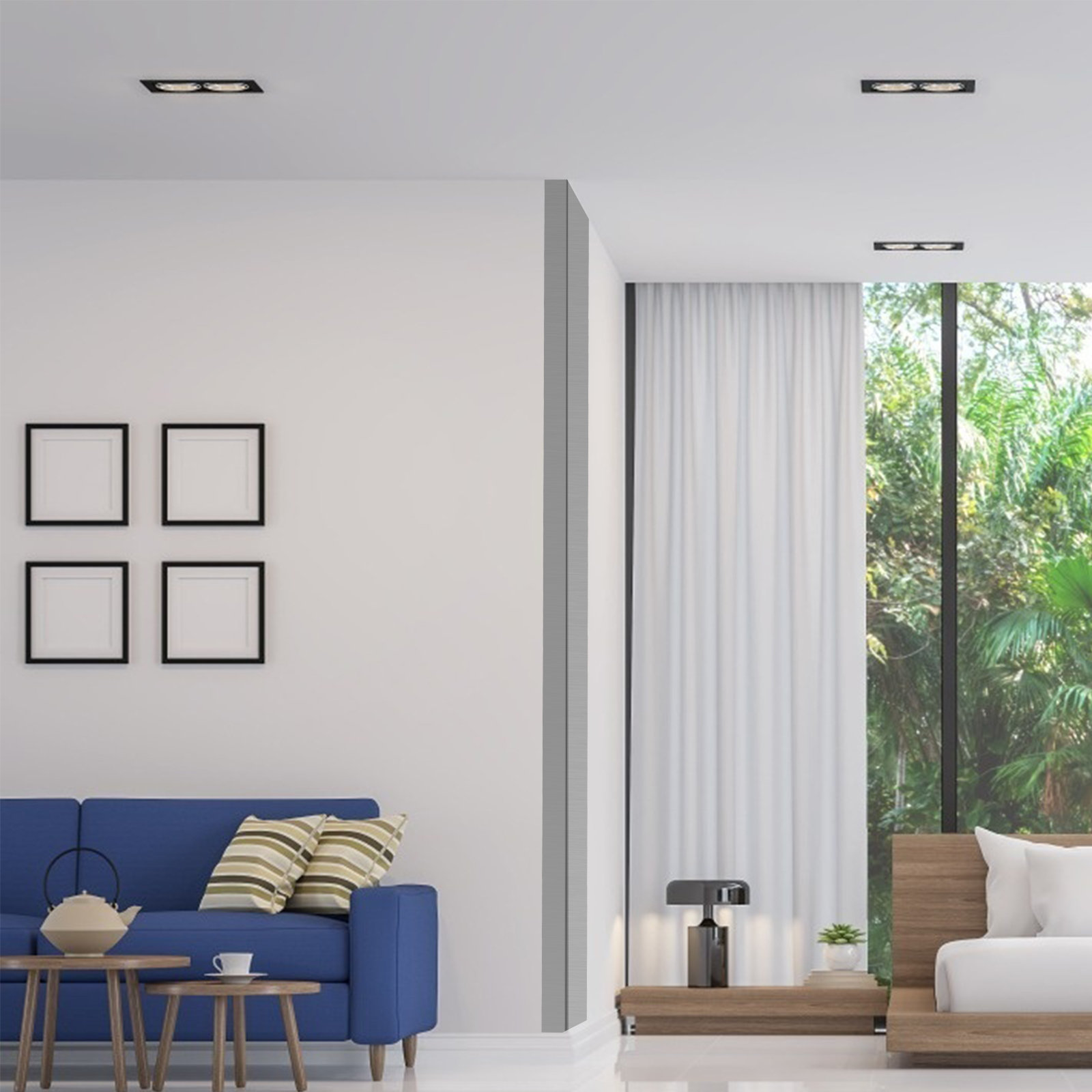 VEVOR Stainless Steel Corner Guards Metal Wall Corner Protector ...