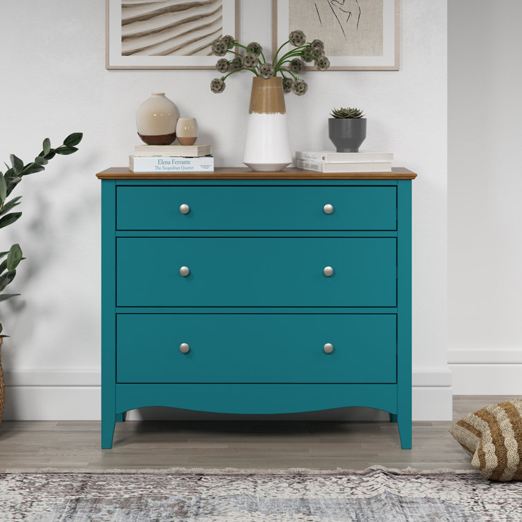 Ophelia & Co. Delrick 3 - Drawer Chest of Drawers | Wayfair.co.uk