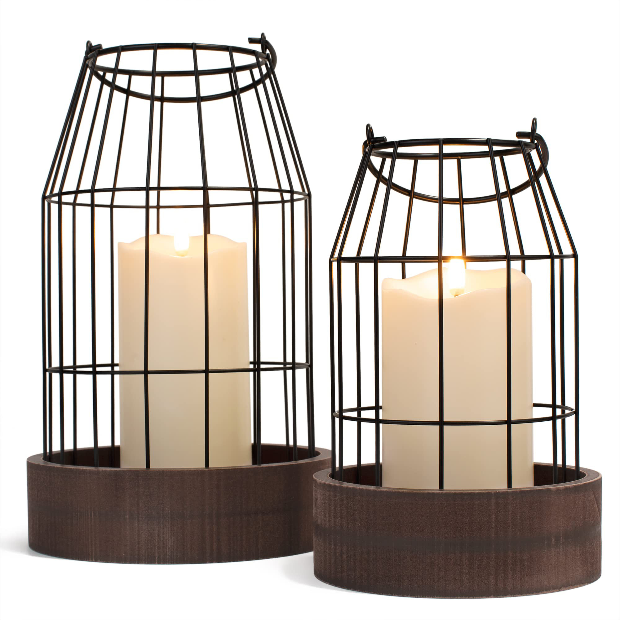 17 Stories 2 Piece Wall Lantern Set | Wayfair