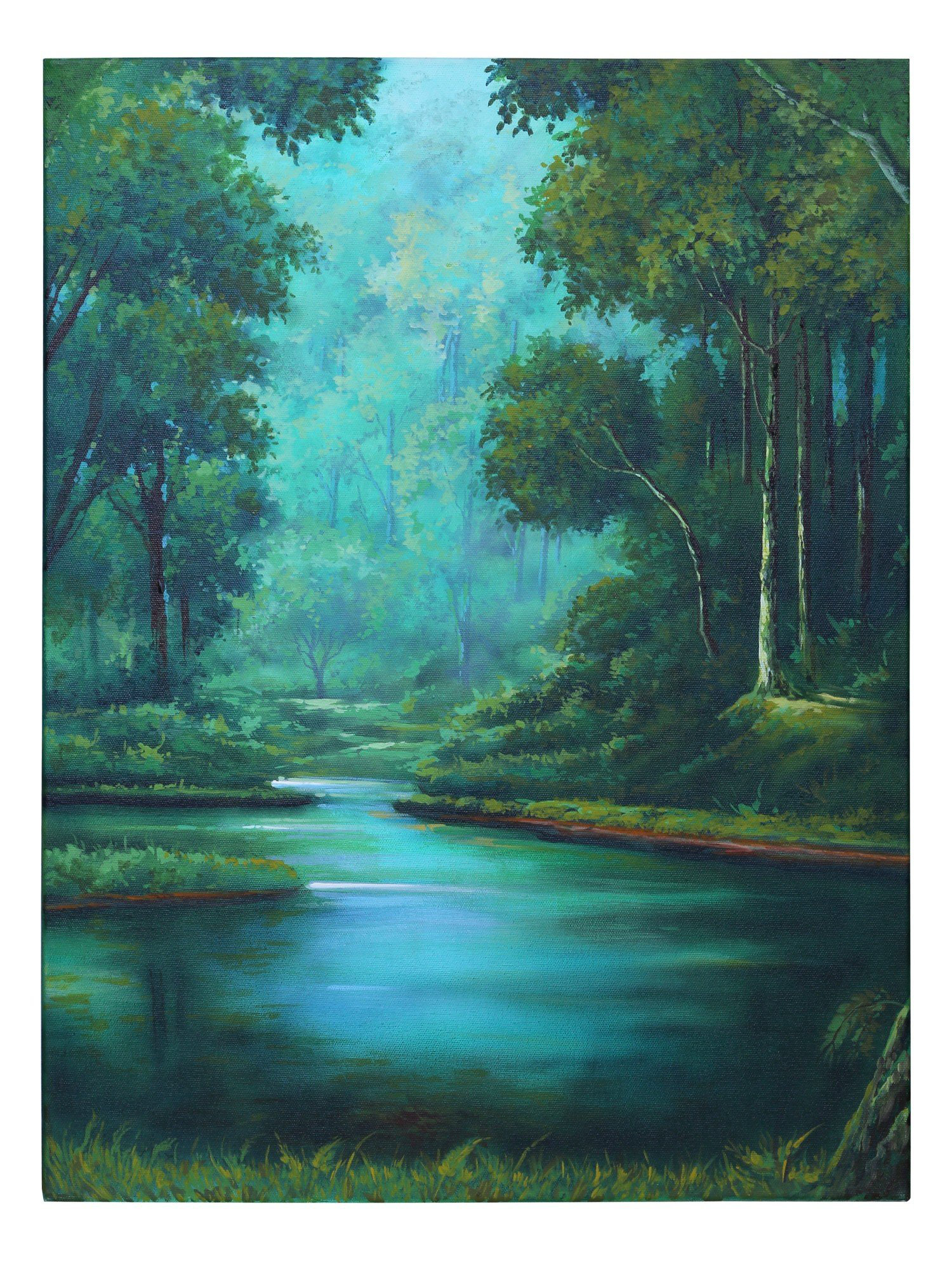 Exotic India Fascination Of Hope | Nature Portrait With Frame | Arcylic ...