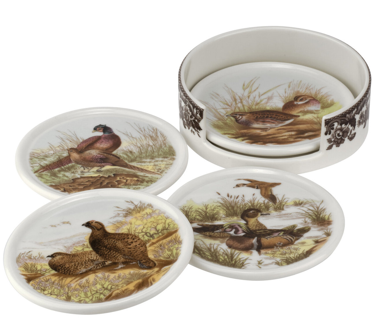 Spode Woodland Ceramic Coaster St W/Hldr & Reviews | Wayfair