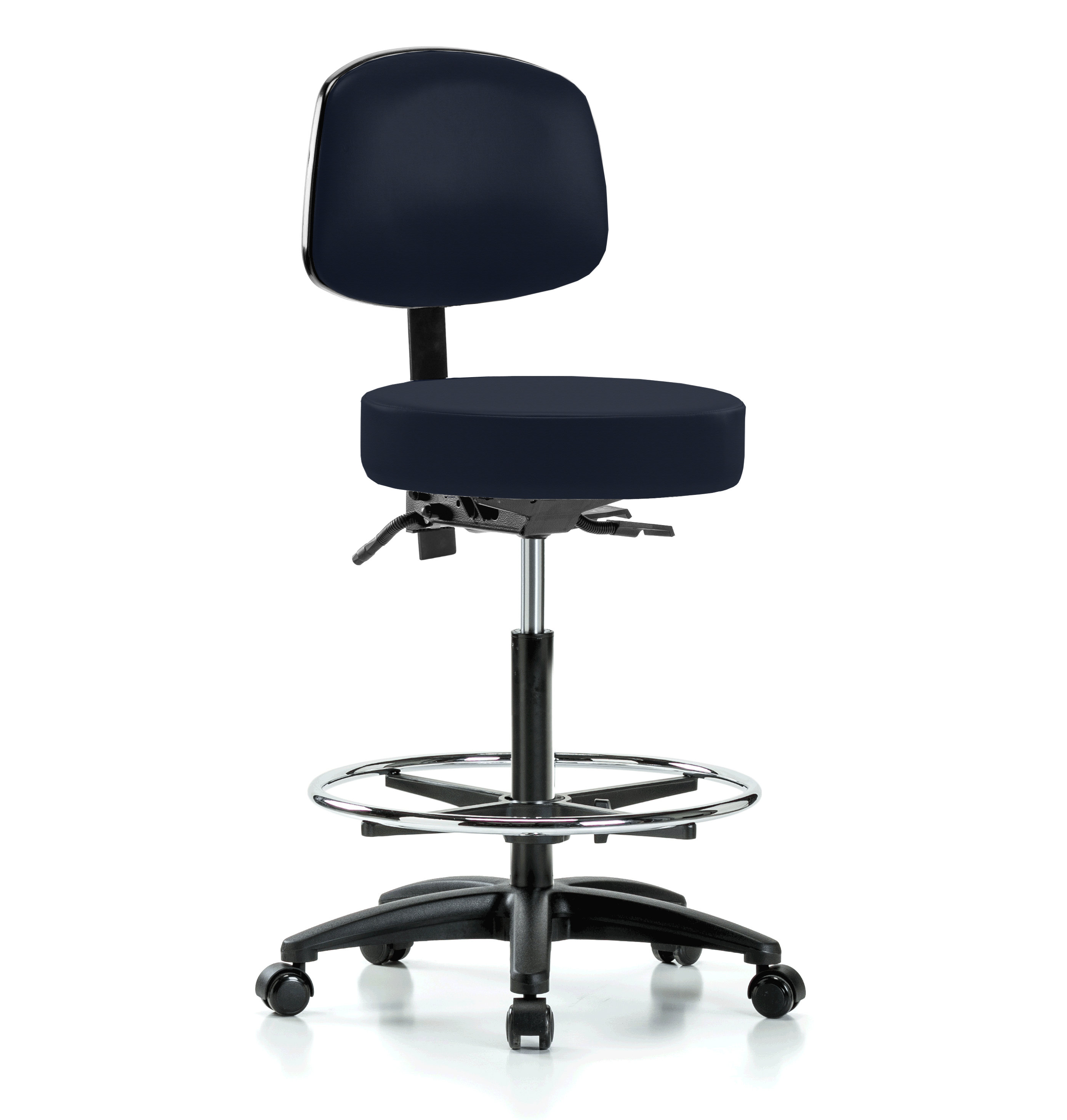 Perch Chairs & Stools PERCH Walter Height Adjustable Doctor's Stool ...