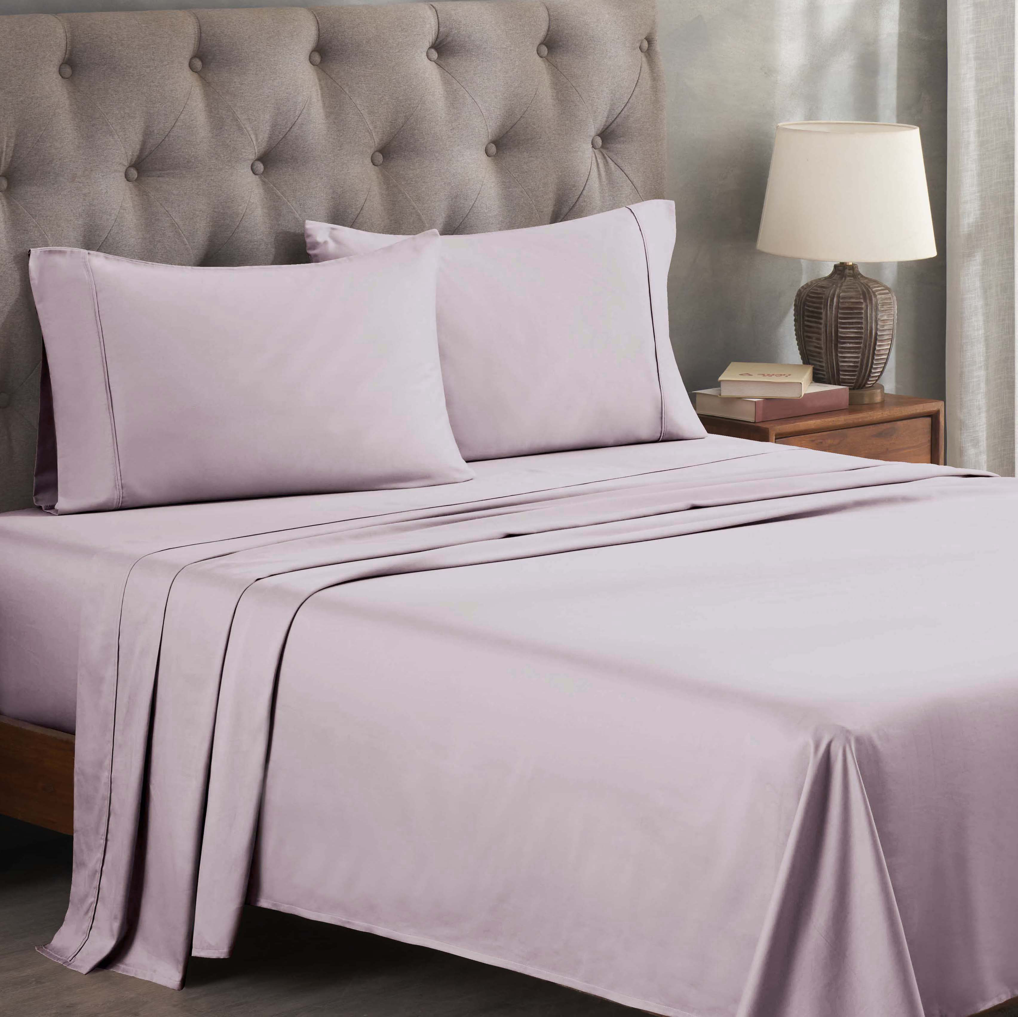 Superior Egyptian Cotton 300 Thread Count Solid Deep Pocket Bed Sheet ...