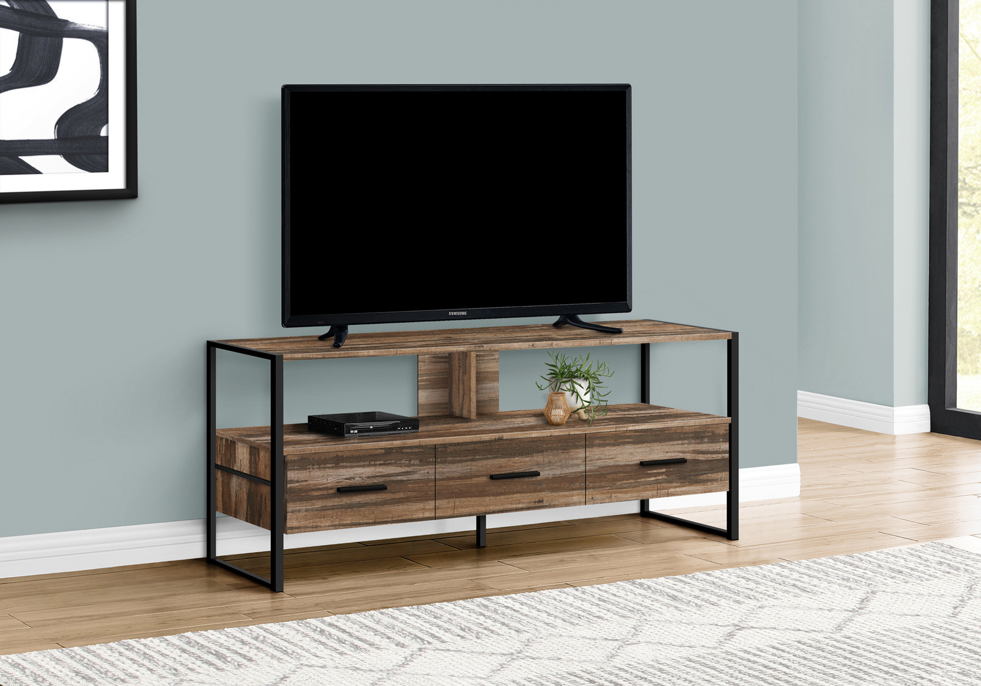 17 Stories 48 Inch Tv Stand, Console, Media Entertainment Center ...