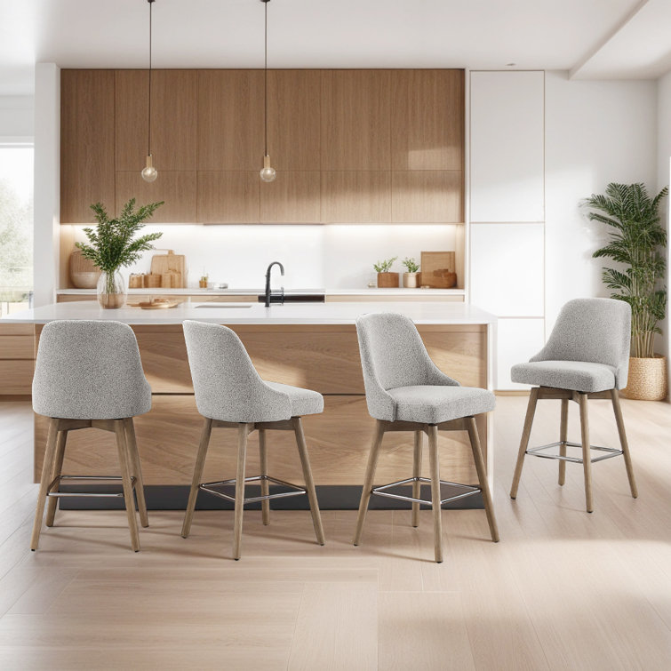 Trent Austin Design® Cronk Swivel Bar Stool & Reviews | Wayfair