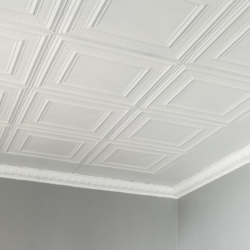 Great Lakes Tin Milwaukee Nail-Up Ceiling Tile (Pack Of 5) | Wayfair