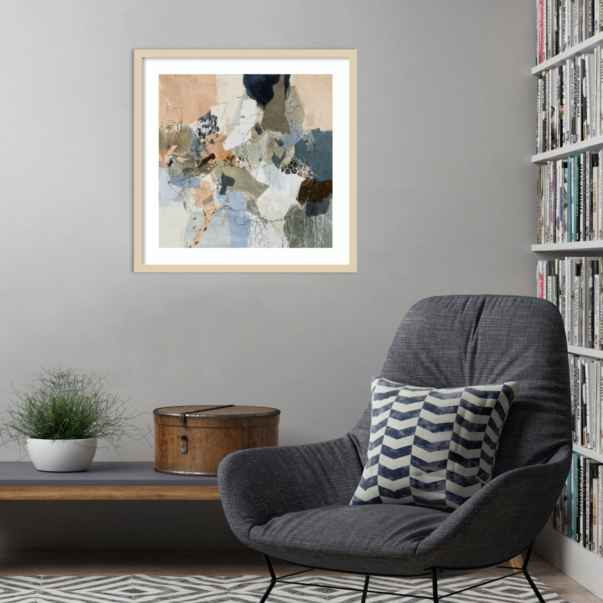 Lark Manor™ Terra Mirrors I by Urban Road Wood Framed Wall Art Print ...