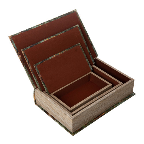 The Holiday Aisle® Adjei Book Box | Wayfair