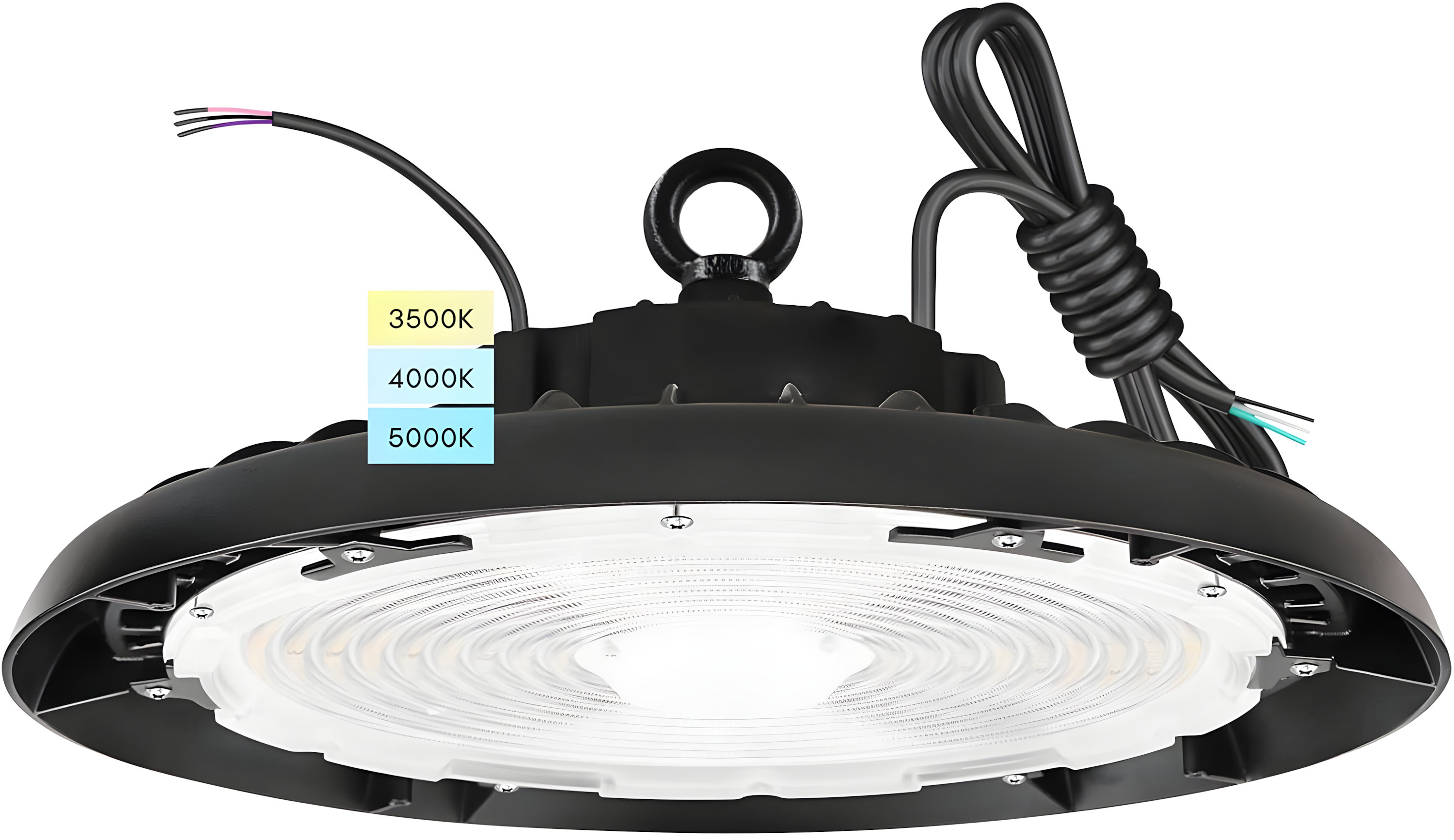 Co-t Adjustable-Wattage UFO LED High Bay Lights - 36000 Lumens, 3CCT ...