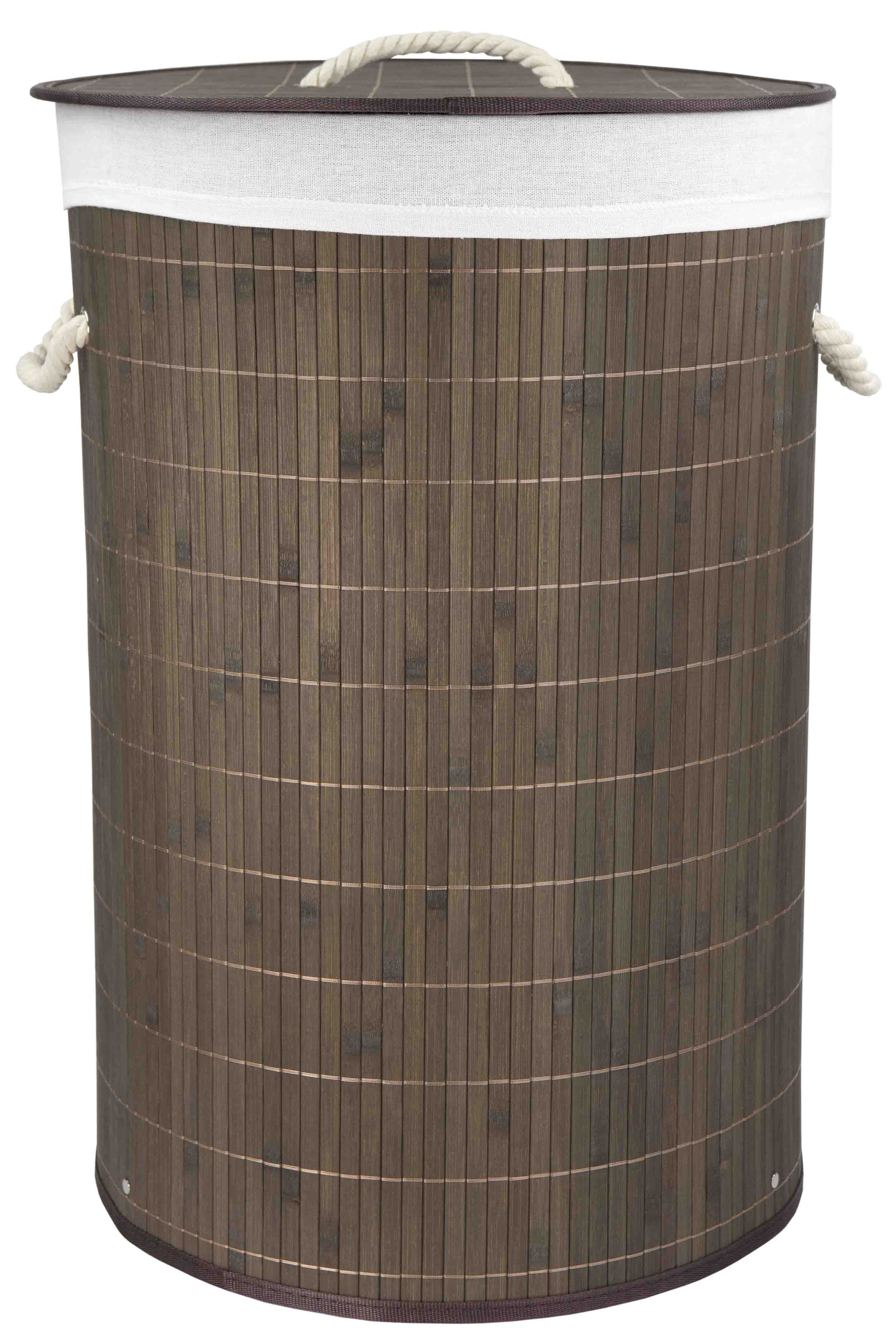 Breakwater Bay Bourne Round Folding Laundry Hamper | Wayfair