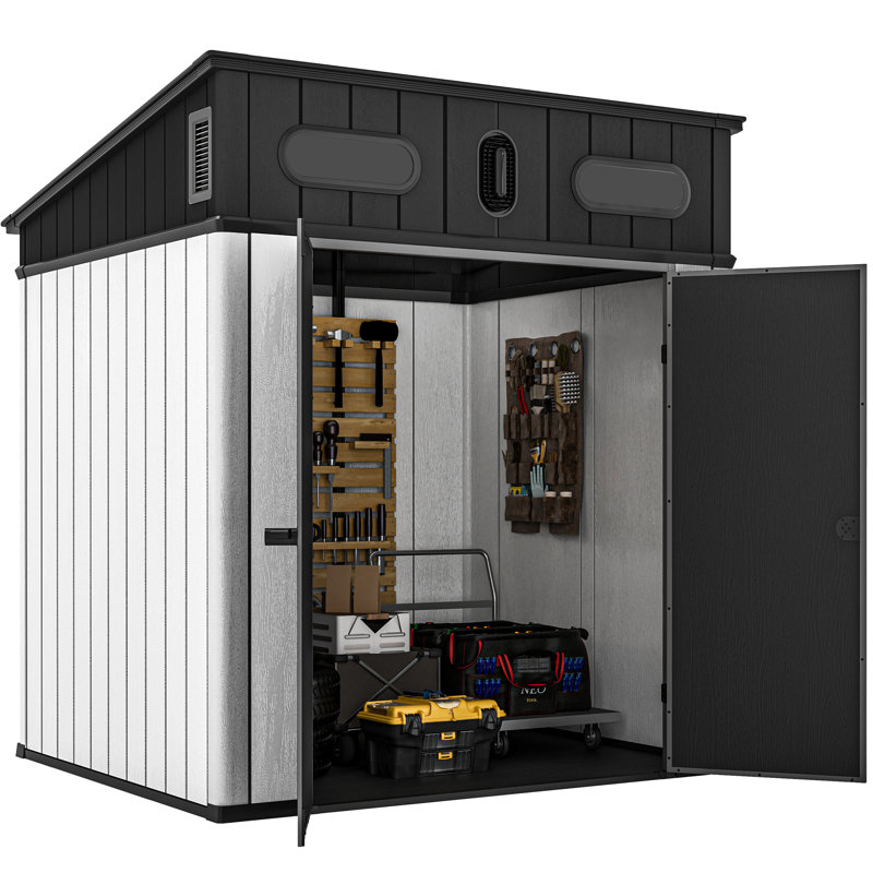 Balconera 6x6 FT Outdoor Storage Shed & Reviews | Wayfair
