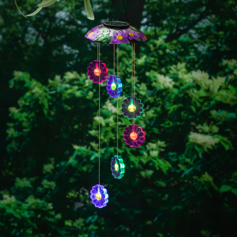 Arlmont & Co. Rukayah Plant And Flower Suncatcher | Wayfair