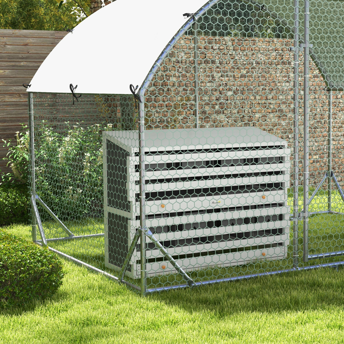 Tucker Murphy Pet™ Nesting Boxes For Chickens, 8 Compartments Wood Roll ...