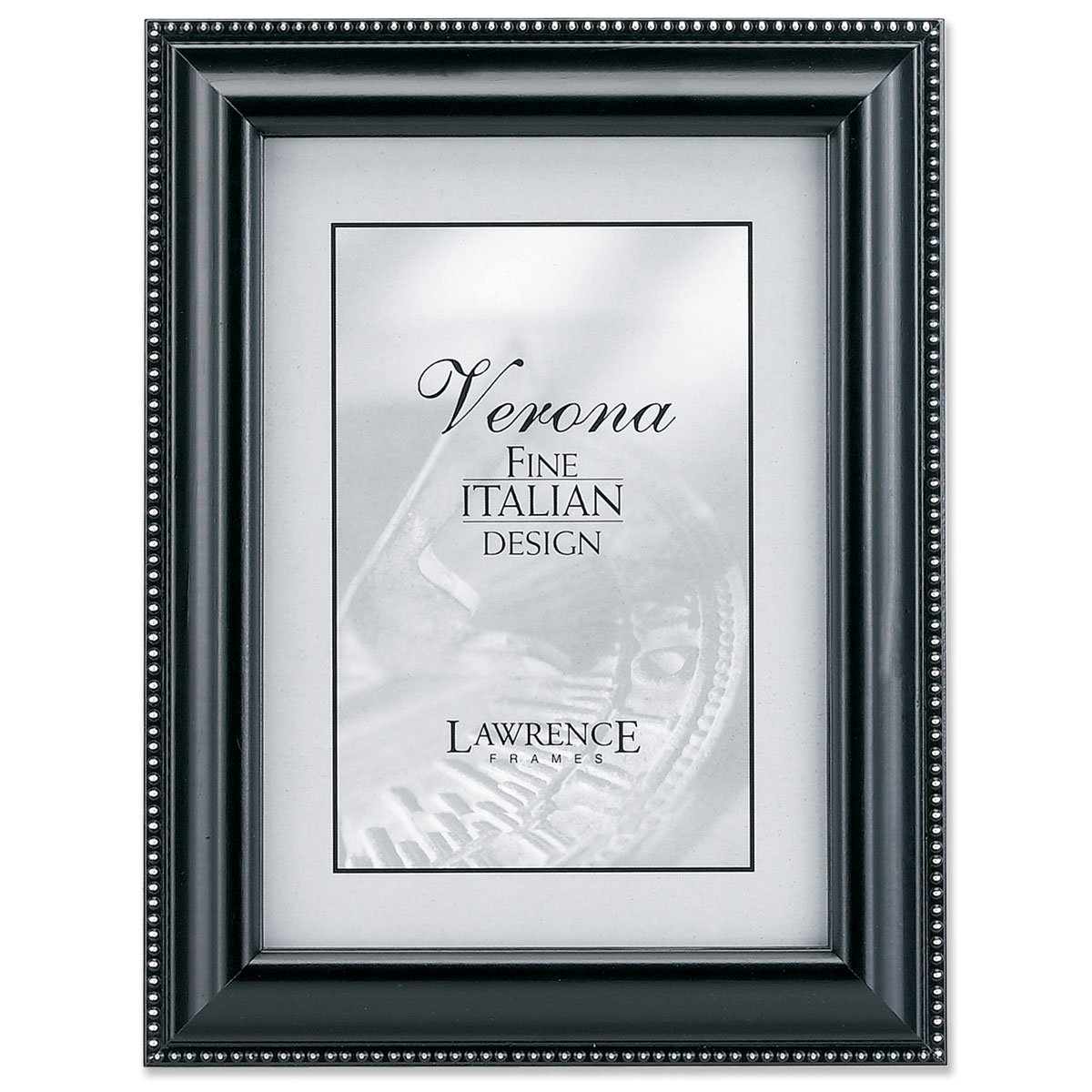 Lawrence Frames Wood Picture Frame with Silver Bead | Wayfair