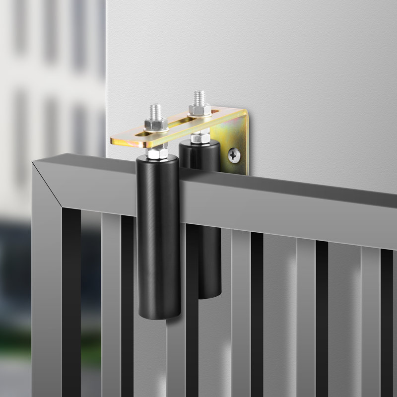 VEVOR Sliding Gate Kit 6” Rolling Hardware with L-Bracket | Wayfair