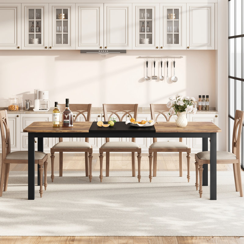 Bay Isle Home™ Rectangle 78.7 L x 35.4 W Dining Table ( Without chair ...