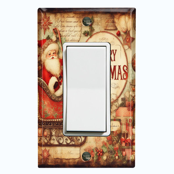 WorldAcc Santa Claus Merry Christmas Biege Nature Themed 1 - Gang ...