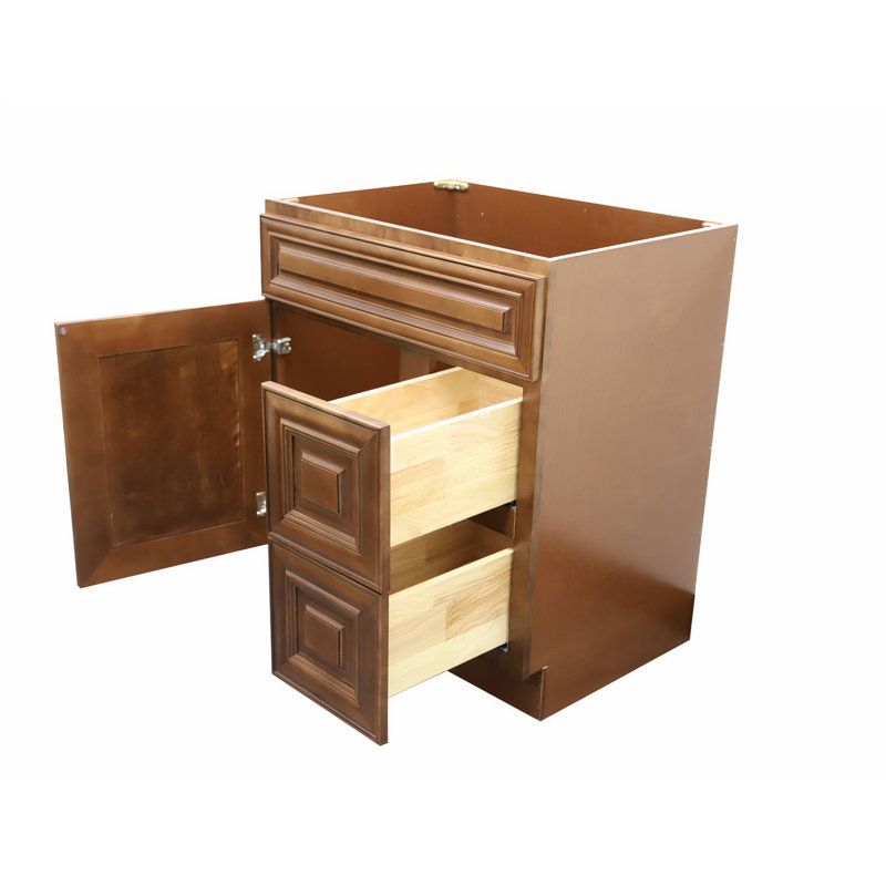 Vanity Atelier 30'' Bathroom Vanity Sink Base with Drawers Cabinet in ...