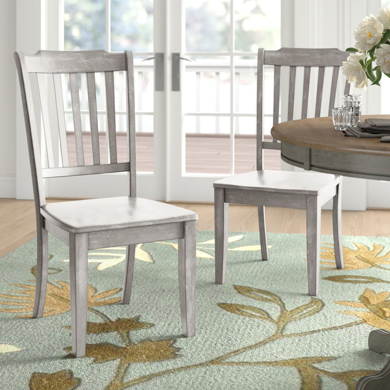 Three Posts™ Fortville Solid Wood Windsor Back Side Chair & Reviews ...