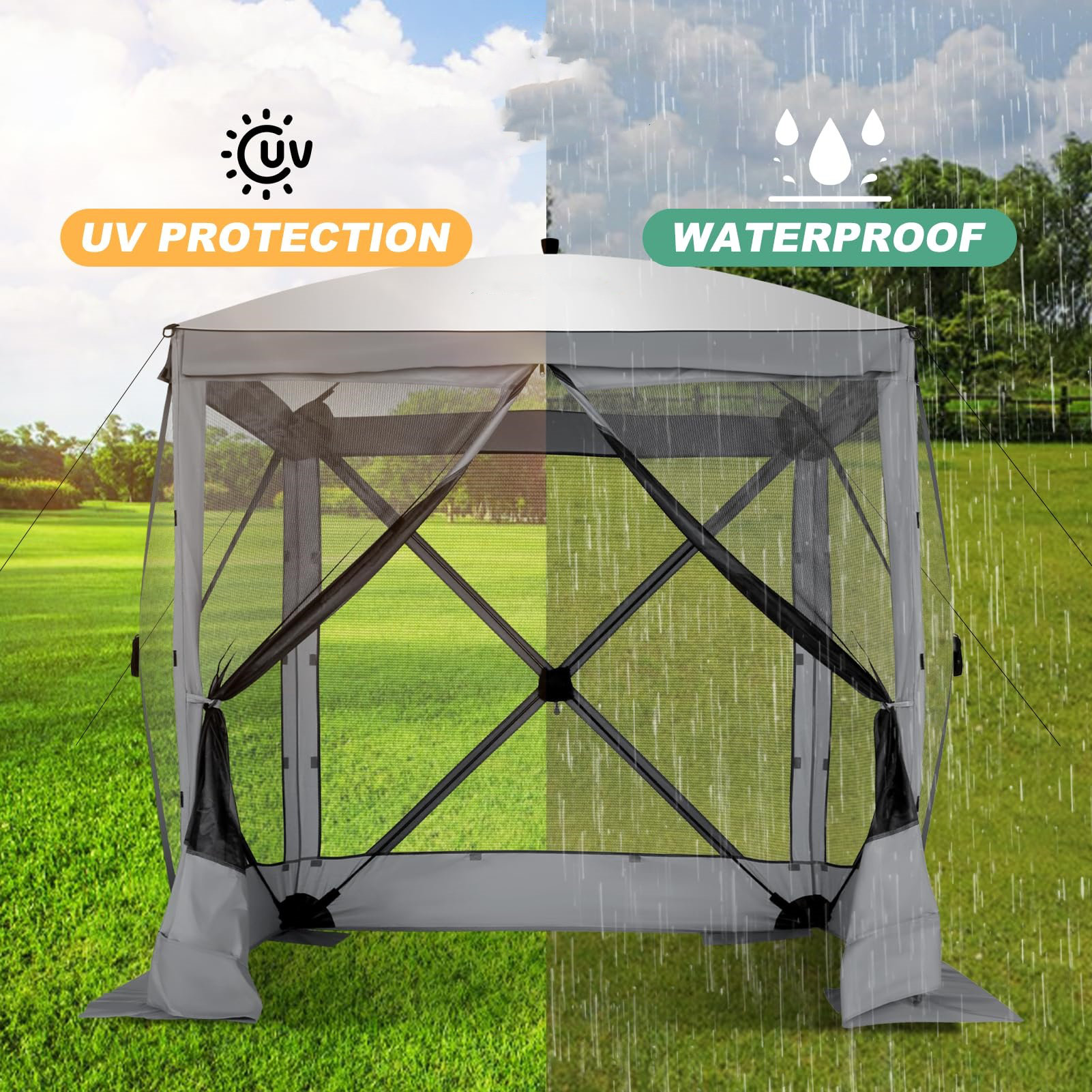 HOTEEL 6FTx6FT Screen Room with Mosquito Netting | Wayfair