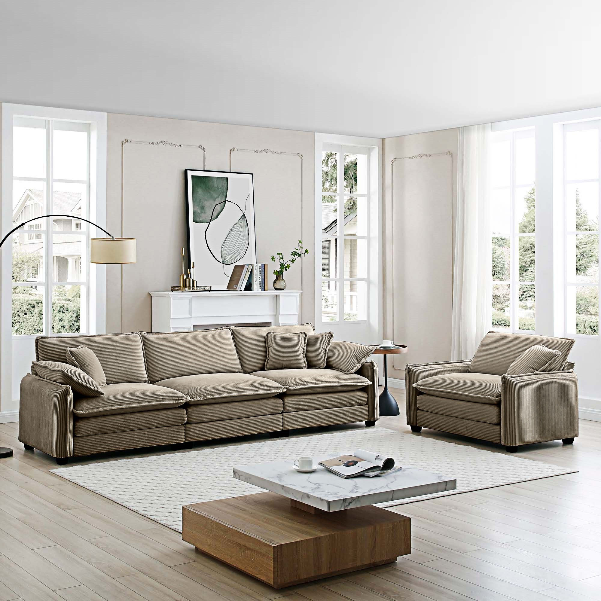 Latitude Run® Modern 2/ Piece Sofa Set - Wayfair Canada