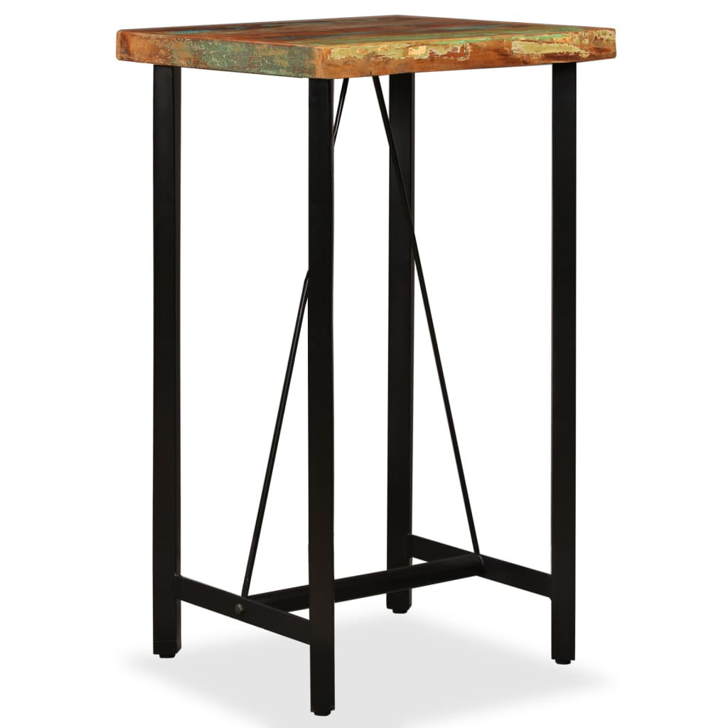 Union Rustic Table de bar Table bistro pour salle à manger en bois ...