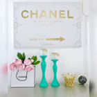 House of Hampton® " Fashion And Glam Couture Road Sign Rococo Gold Road ...