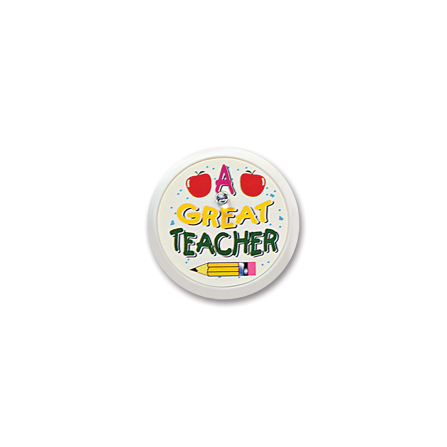 The Party Aisle™ A Great Teacher Blinking Button | Wayfair