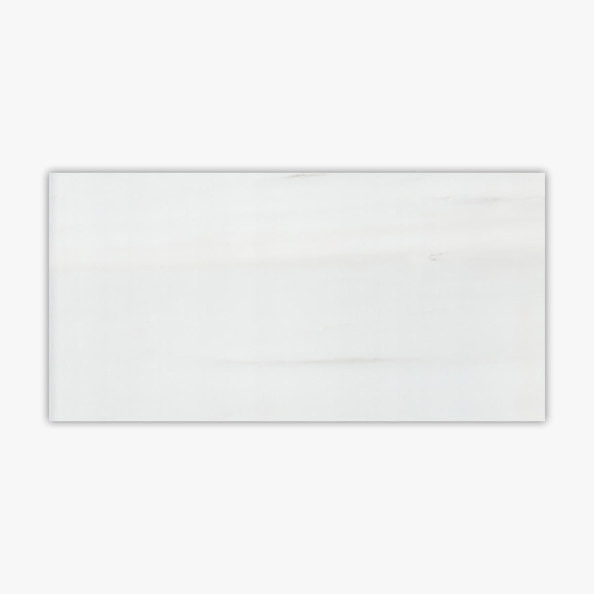 Direct Stone Source Bianco Dolomiti 6" x 12" Marble Singular Wall ...