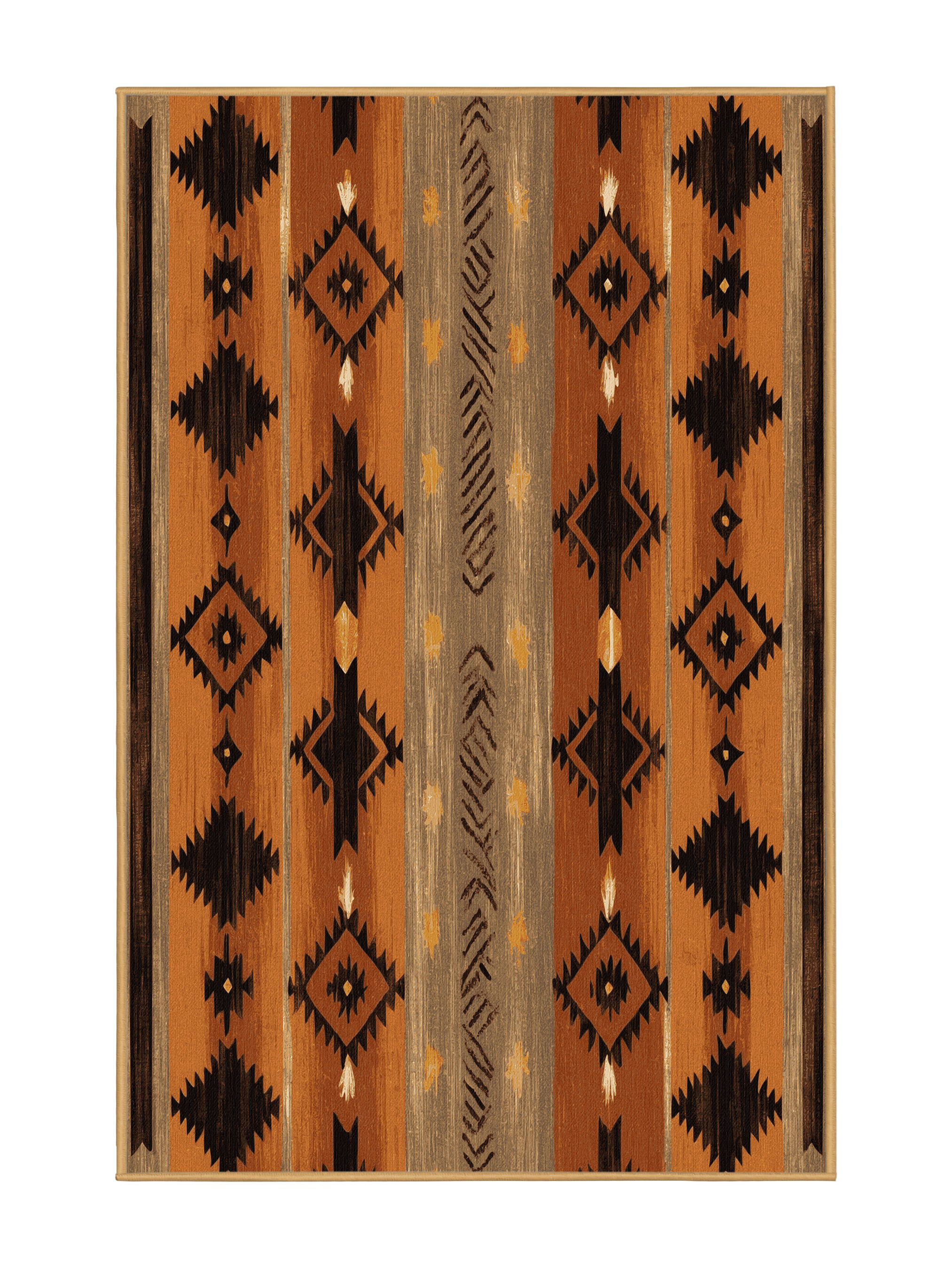 Union Rustic Terra Tapestry Rug | Wayfair