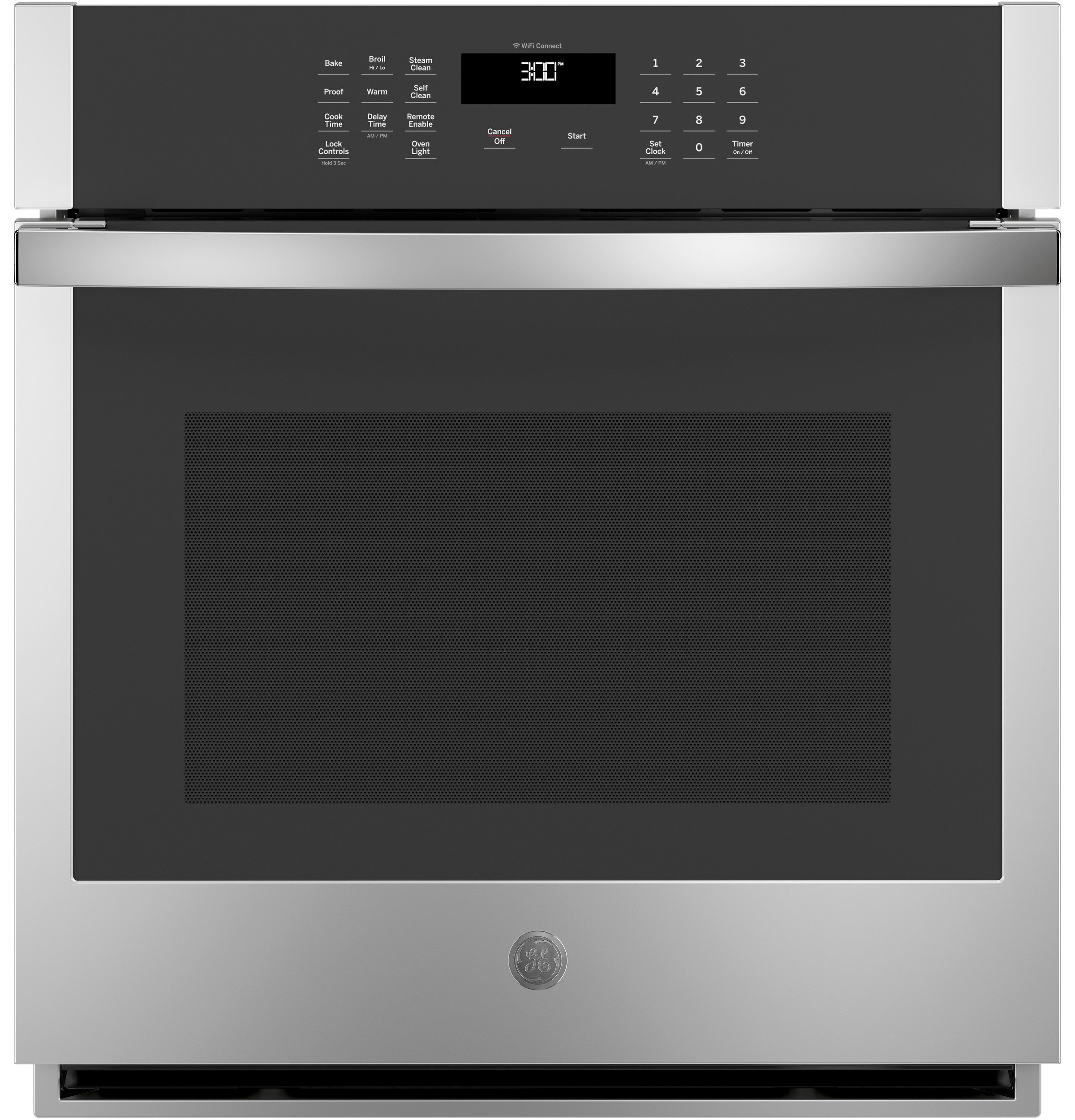 GE Appliances GE Smart Appliances 27" 4.3 Cubic Feet Smart Self ...