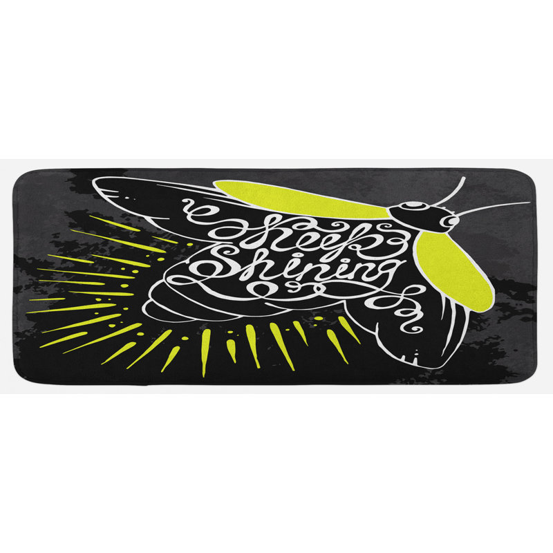 East Urban Home Firefly Kitchen Mat - Wayfair Canada