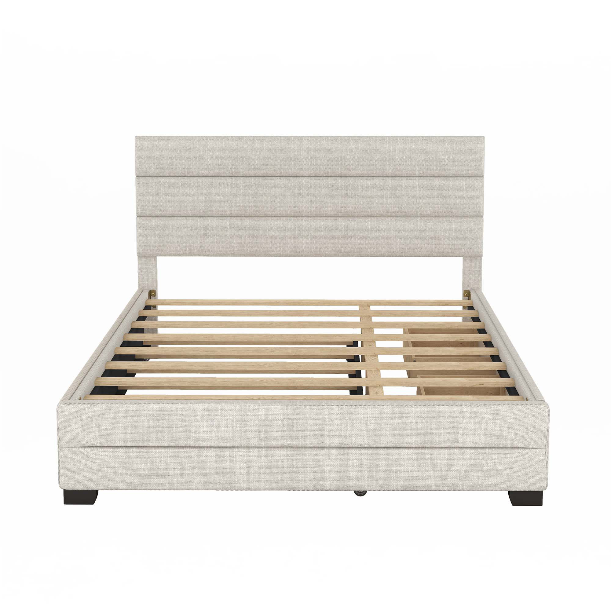 Red Barrel Studio® Platform Bed With Trundle And Drawers | Wayfair