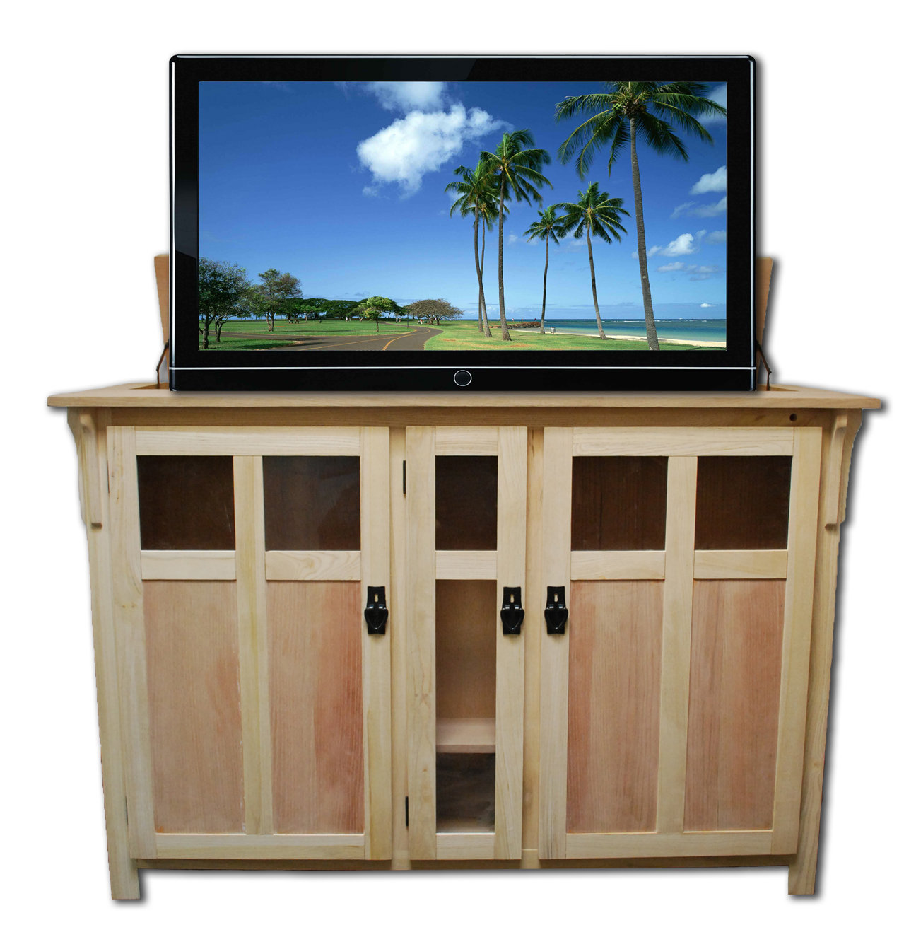 Touchstone The Bungalow Motorized Smart TV Lift Cabinet for 60 Inch ...