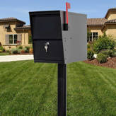 Mail Boss Mail Manager Locking Post Mounted Mailbox & Reviews - Wayfair ...