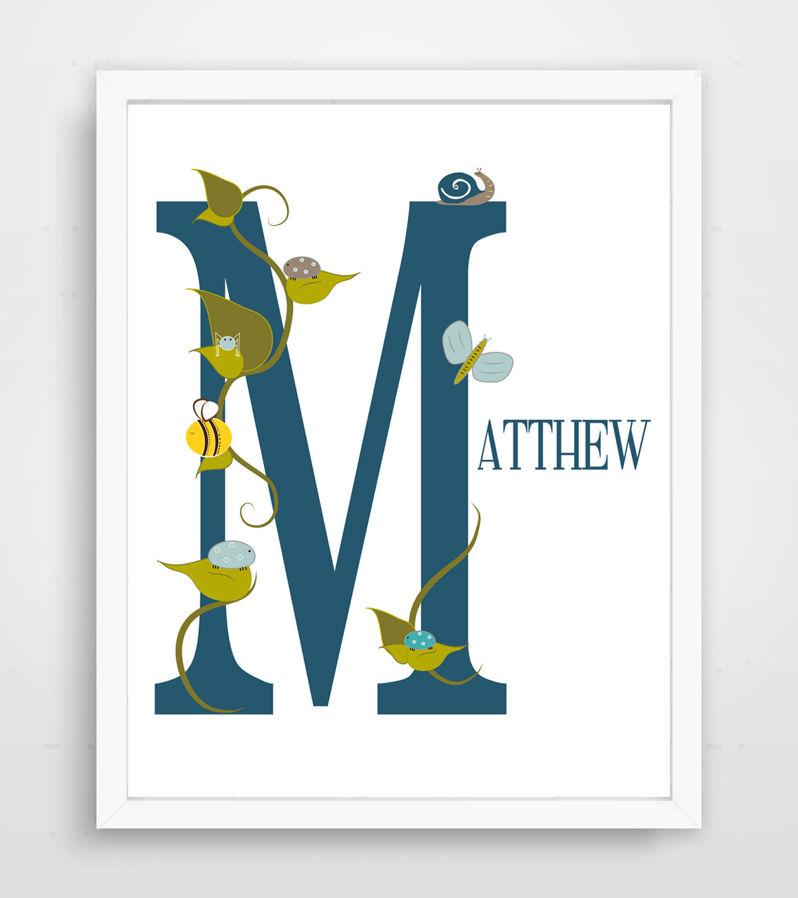 Finny and Zook Garden Name Paper Print - Wayfair Canada
