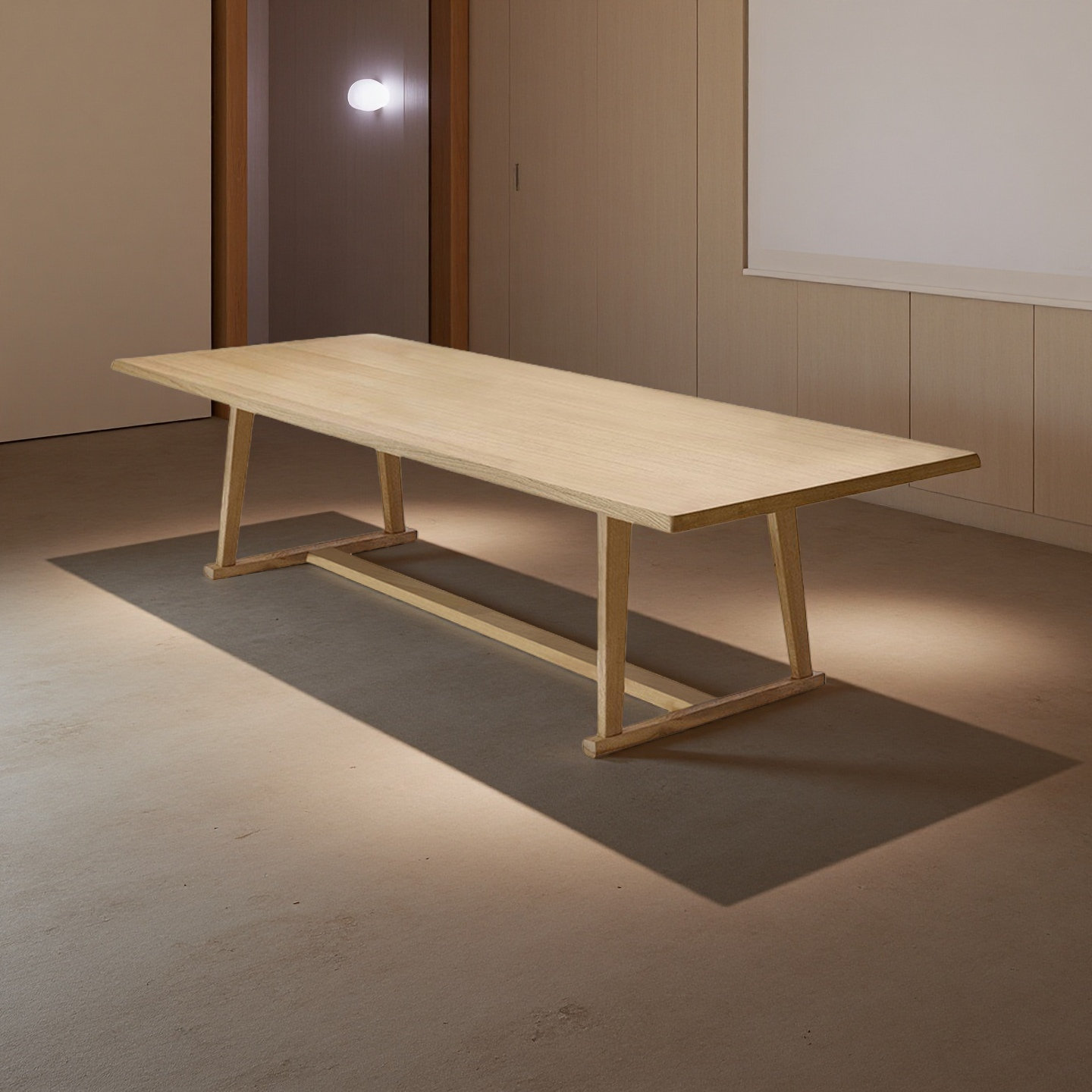 Corrigan Studio Modern industrial-style durable conference table ...