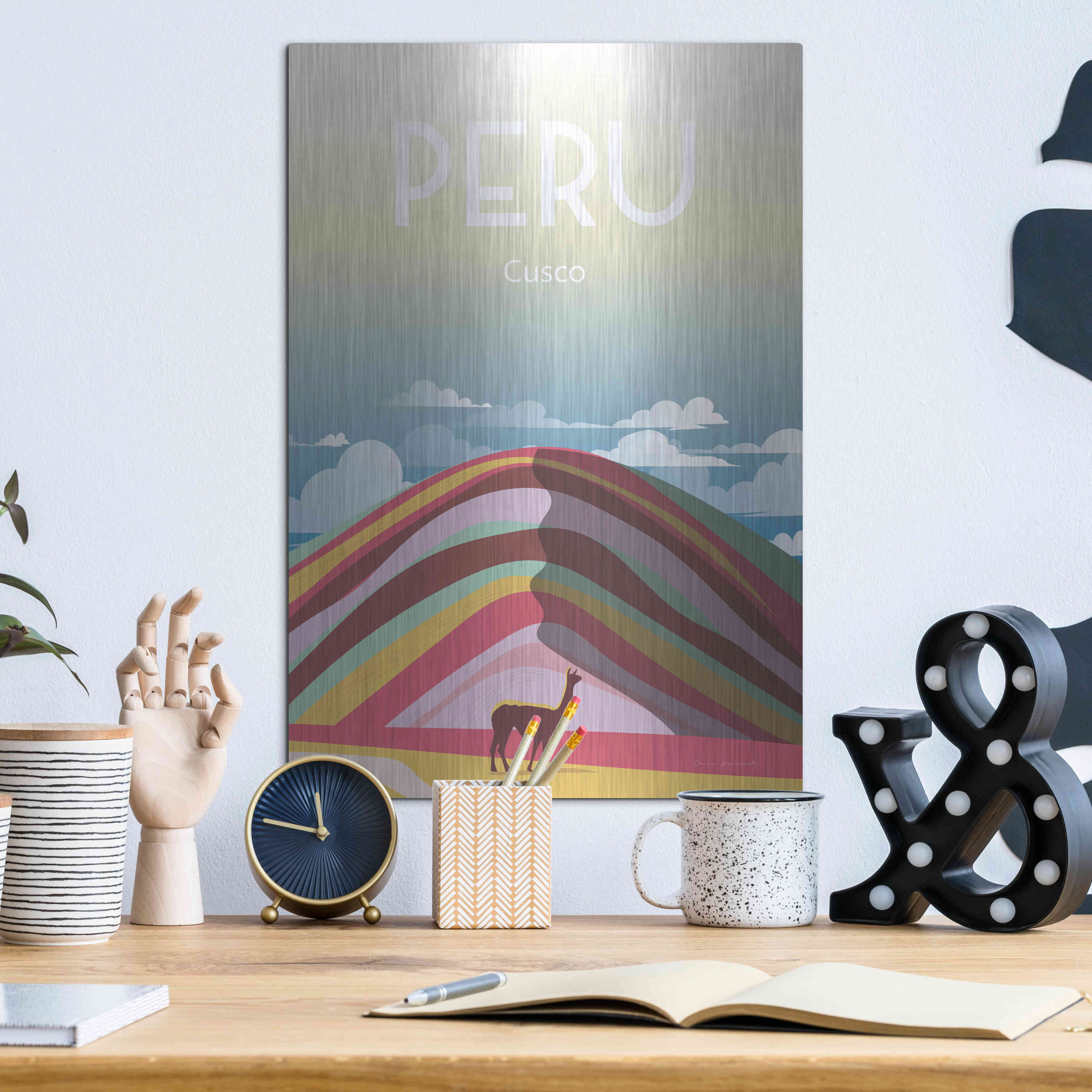Loon Peak® 'Peru' by Omar Escalante, Metal Wall Art | Wayfair