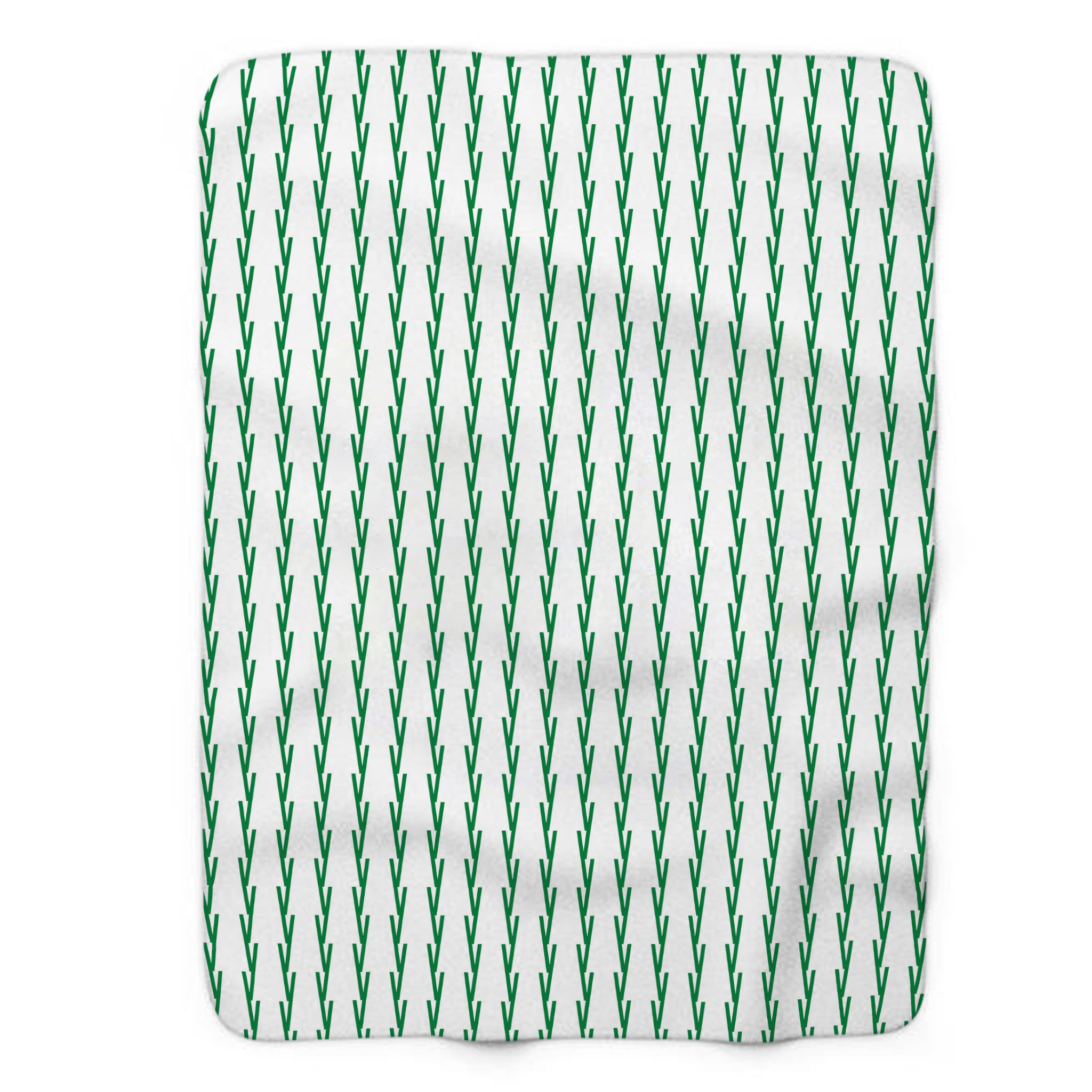 MentionedYou Green Array - 1 Piece Premium Sherpa Blanket 0187 | Wayfair