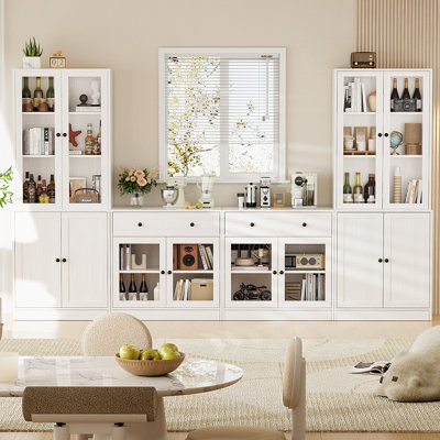 Yaheetech Kitchen Pantry Storage Cabinet With Hutch, India