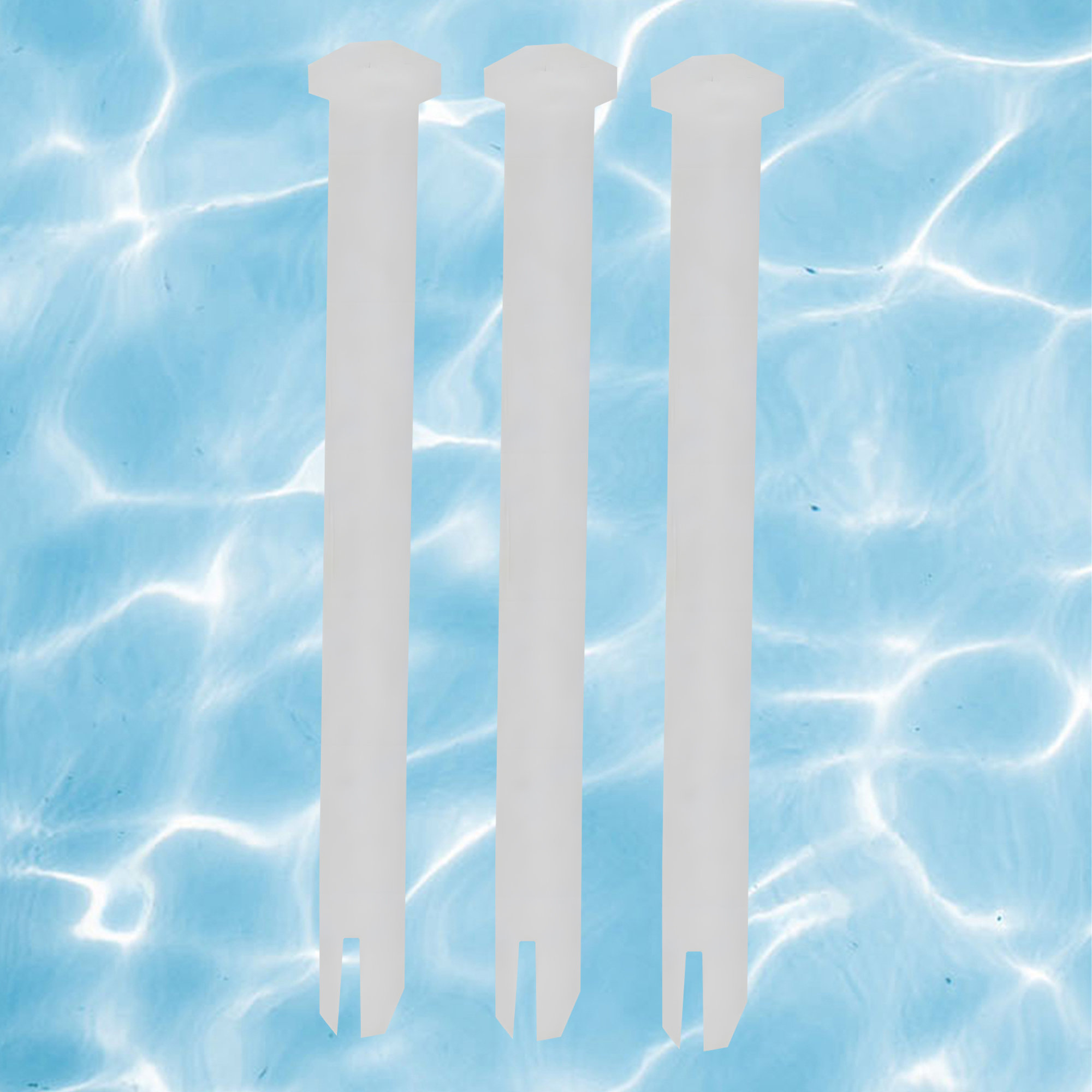 Pool Central Long Lock Pins For Poles And Vacuum Handles For Swimming ...