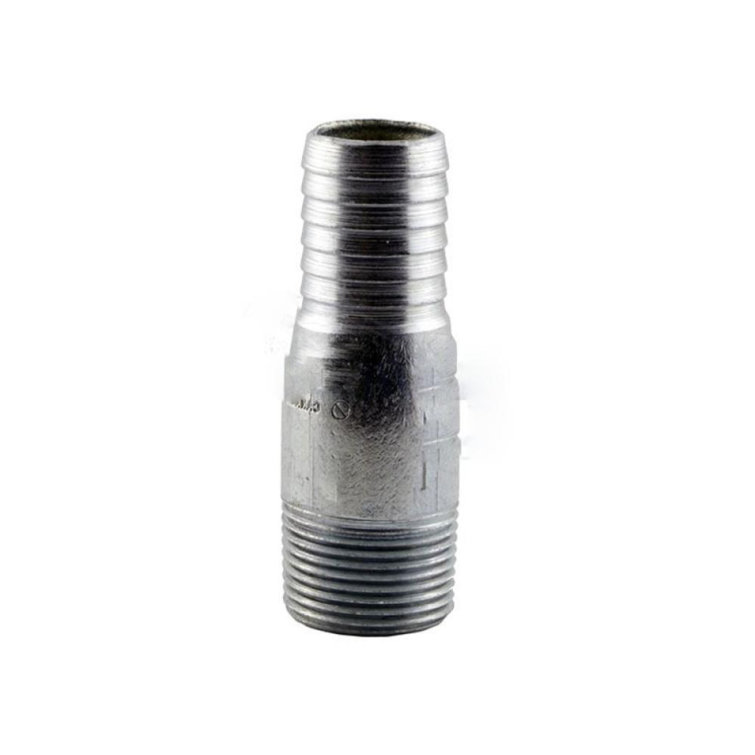 Plumbing N Parts 0.5 in. Cylindrical Galvanized Male Adapter PNP-38347 ...