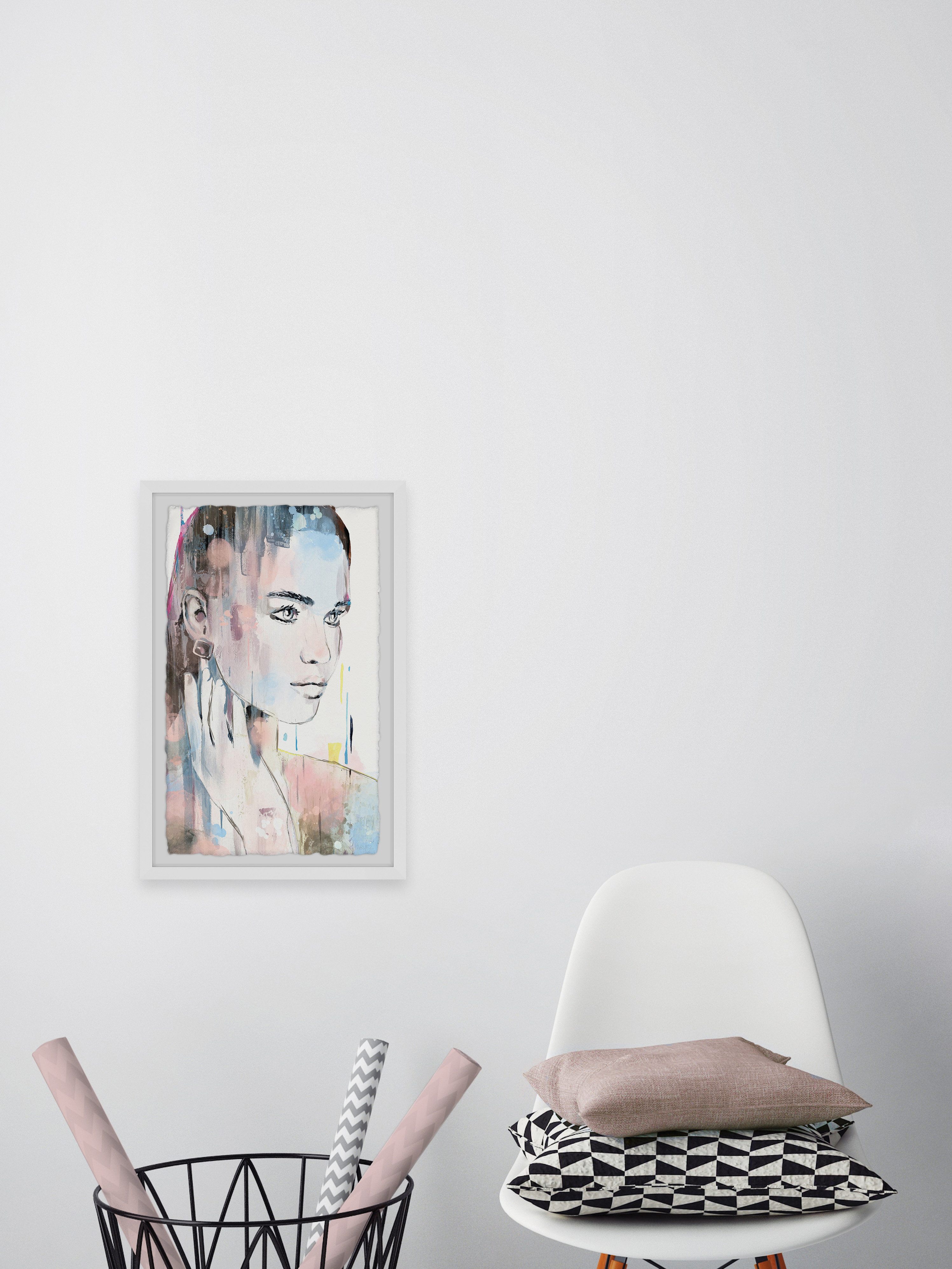 Rosalind Wheeler 'Doubtful Pose' Framed Print - Wayfair Canada