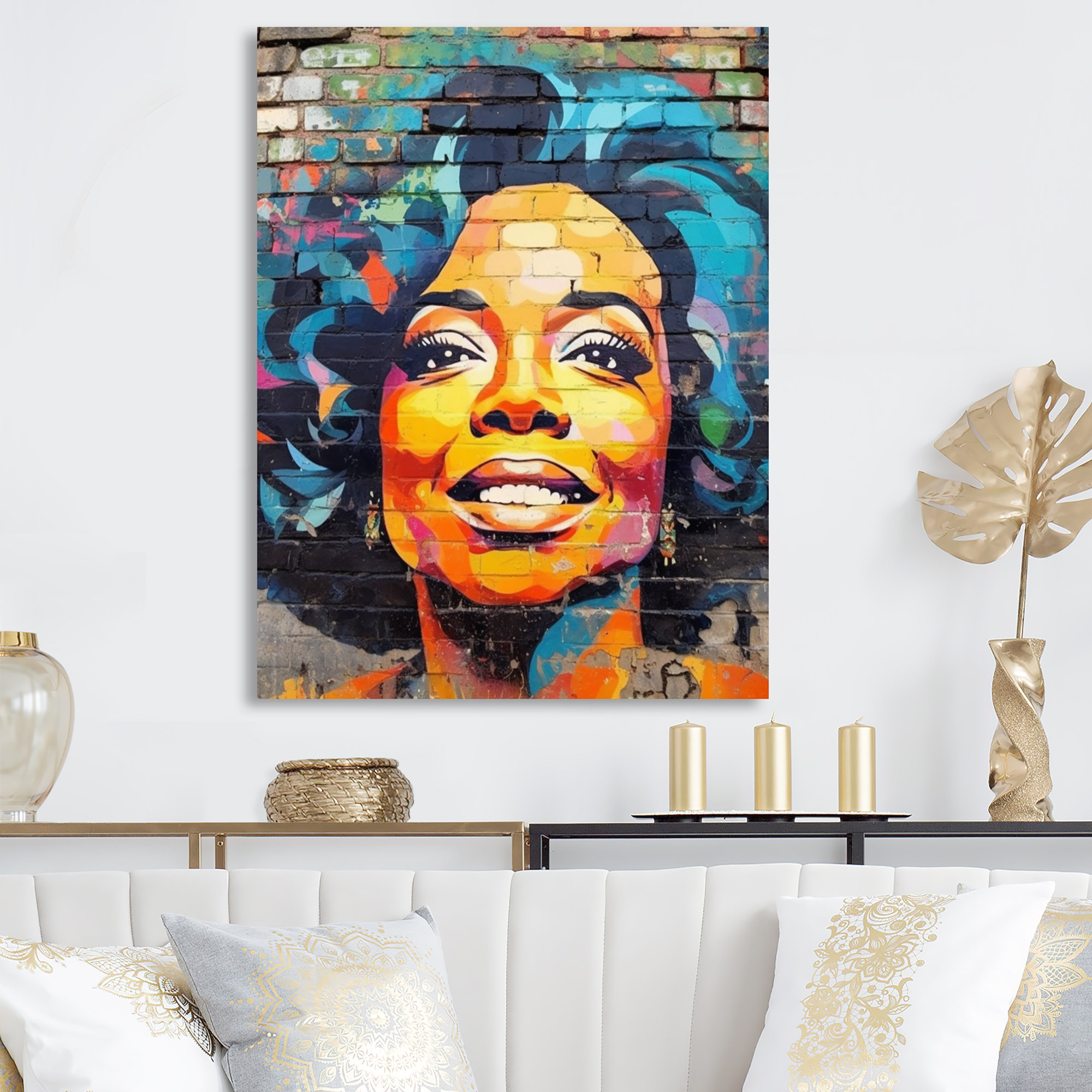 Wildon Home® Pop Art Oprah Celibrity - Celebrity Metal Wall Decor | Wayfair