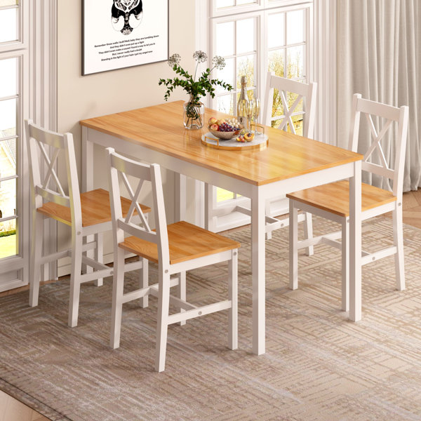 Gracie Oaks Elea 5 - Piece Dining Set & Reviews | Wayfair