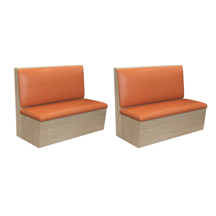 Canadian Linen Nordic Style Modern Restaurant Cafe Bar Benches Faux ...