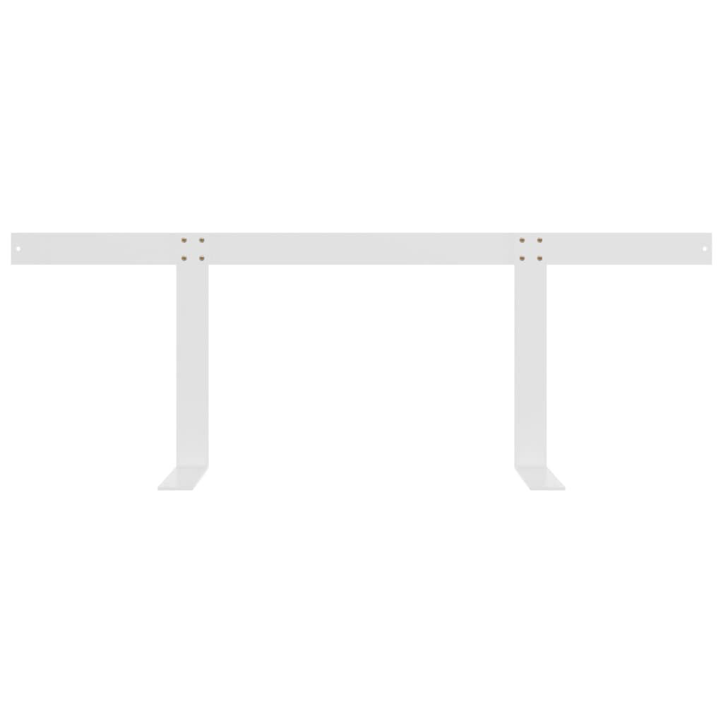 VidaXL Backrest For Pallet Sofa Light Grey 43.3" Iron | Wayfair