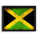 Borough Wharf Jamaican Grunge Flag - Single Picture Frame Graphic Art ...